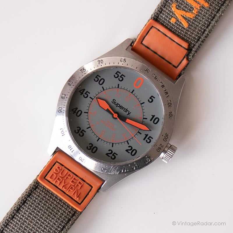 Vintage Superdry Watch | Men's Sport Wristwatches – Vintage Radar