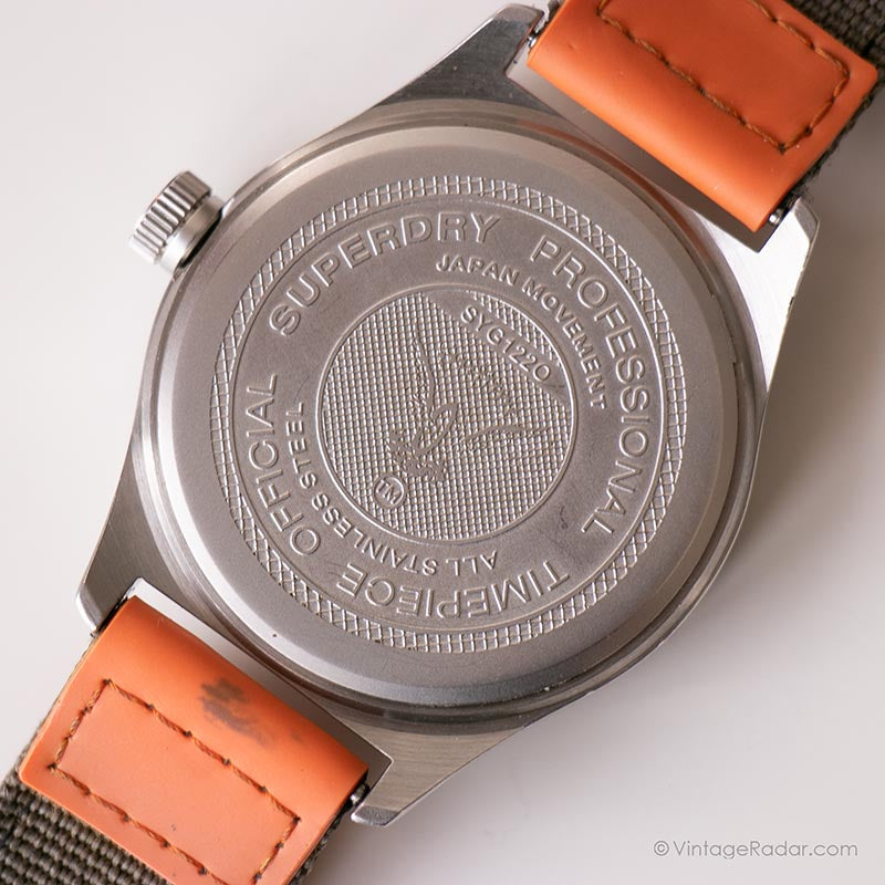 Vintage Superdry Watch | Men's Sport Wristwatches – Vintage Radar