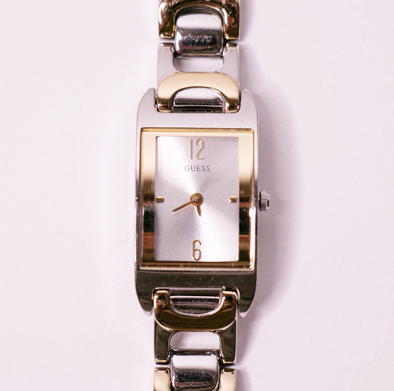 Small Rectangular Guess Watch for Women | Tiny Guess Wristwatch ...