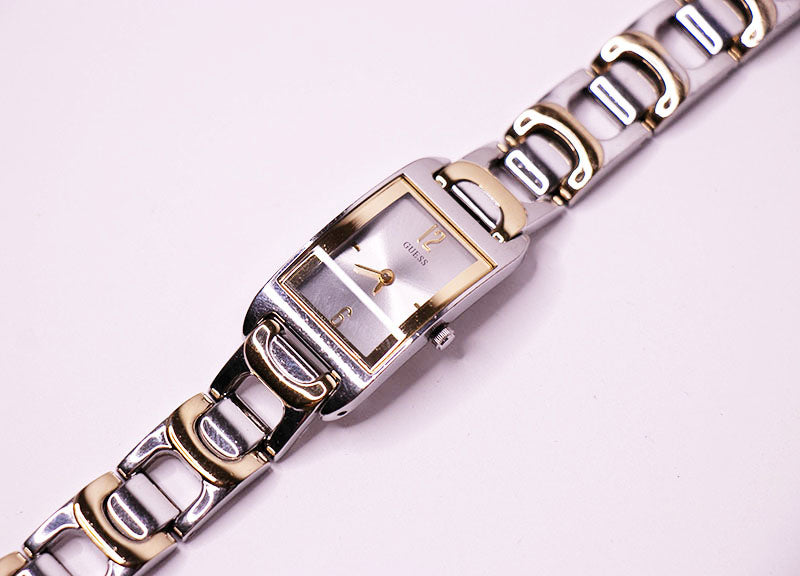 Small Rectangular Guess Watch for Women | Tiny Guess Wristwatch ...