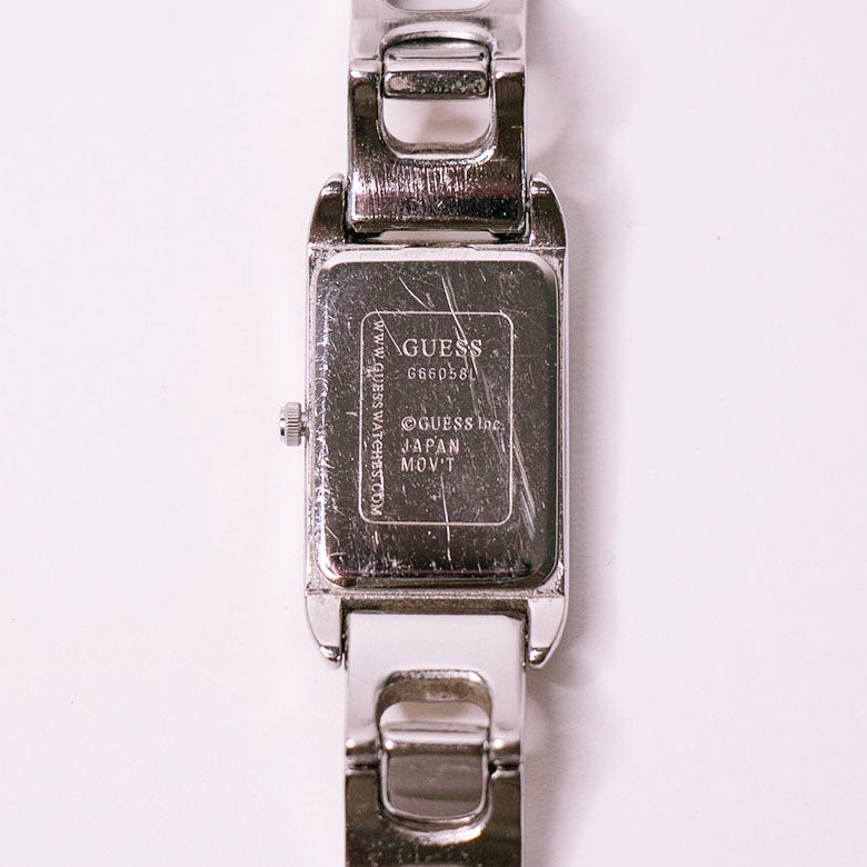 Small Rectangular Guess Watch for Women | Tiny Guess Wristwatch ...