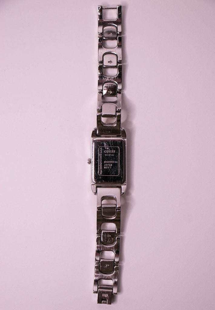 Small Rectangular Guess Watch for Women | Tiny Guess Wristwatch ...