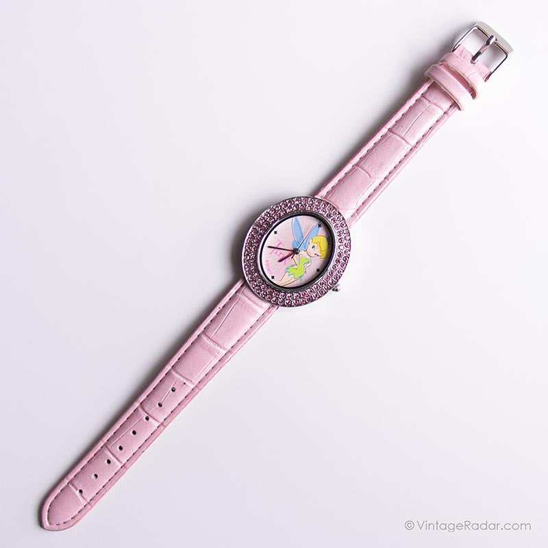 Pink Tinkerbell Fairy Disneyland Watch | Disney Princess Women Watch ...