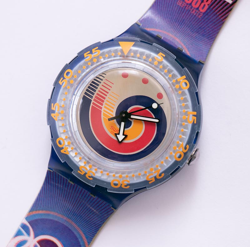 1994 Swatch SEOUL 1988 SDZ100 | Vintage Scuba Swatch Watches – Vintage ...
