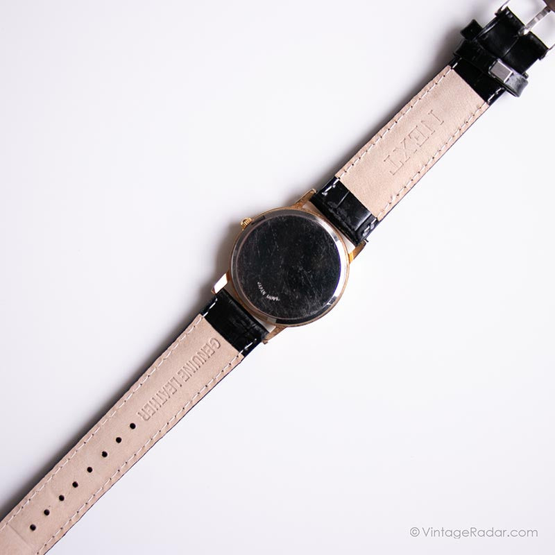 Vintage Smiley Face Watch | Yellow Dial Japan Quartz Watch – Vintage Radar