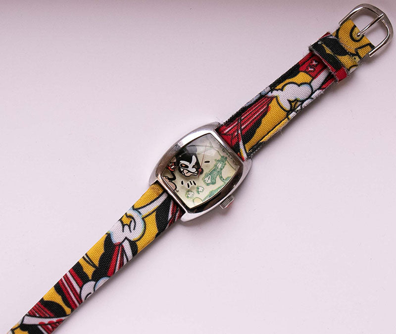 1970s Mickey Mouse & His Horse Tanglefoot Vintage Disney Watch RARE ...