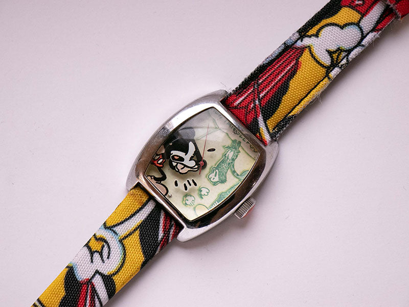 1970s Mickey Mouse & His Horse Tanglefoot Vintage Disney Watch RARE ...
