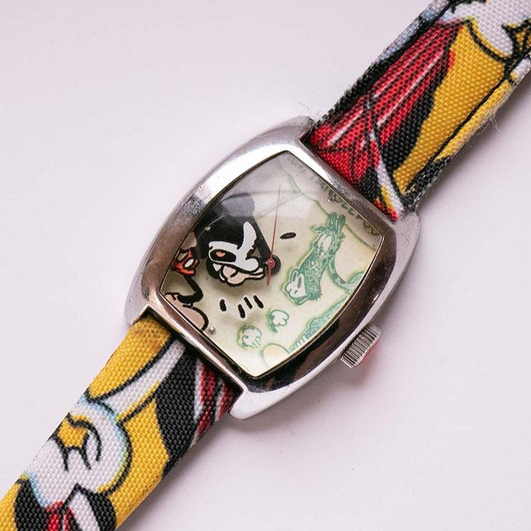 1970s Mickey Mouse & His Horse Tanglefoot Vintage Disney Watch RARE ...