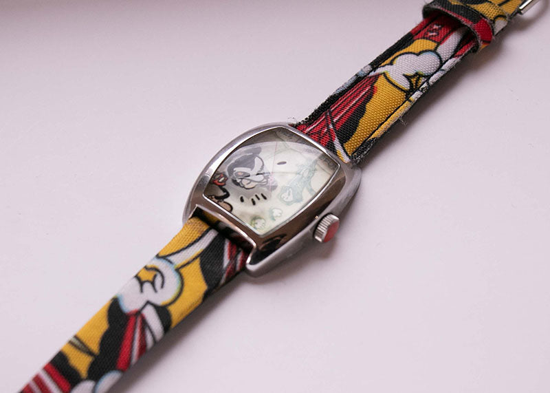 1970s Mickey Mouse & His Horse Tanglefoot Vintage Disney Watch RARE ...