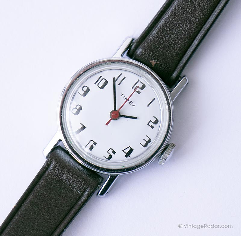 Classic Retro Mechanical Timex Watch | Vintage Small Timex Watch ...