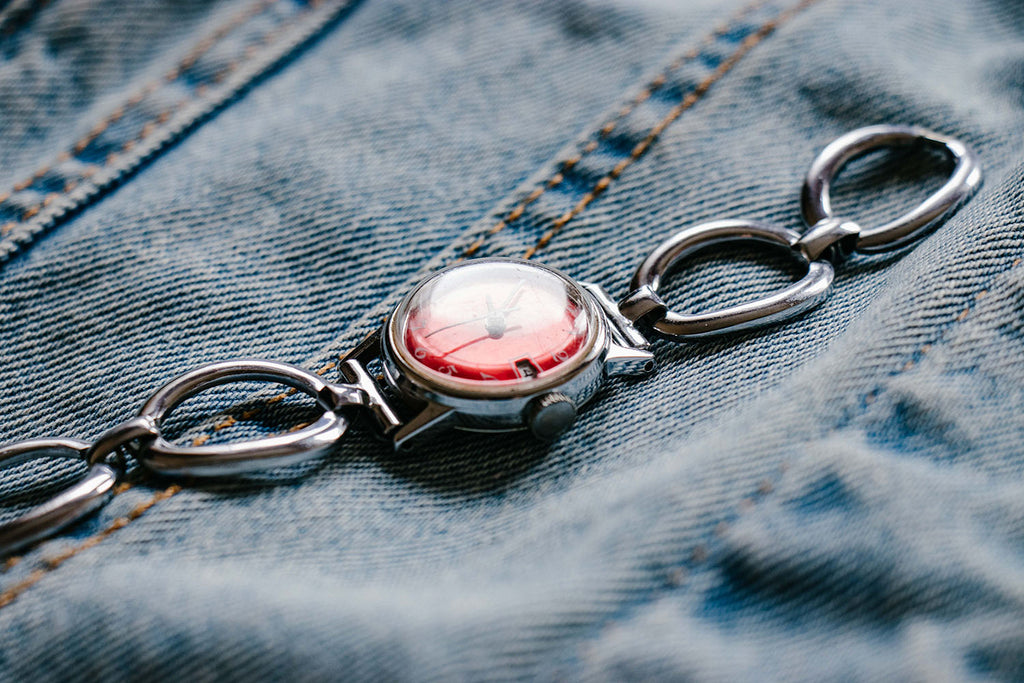 Ultra Rare 80s Red Dial Timex Watch | Retro Timex Watch for Women ...