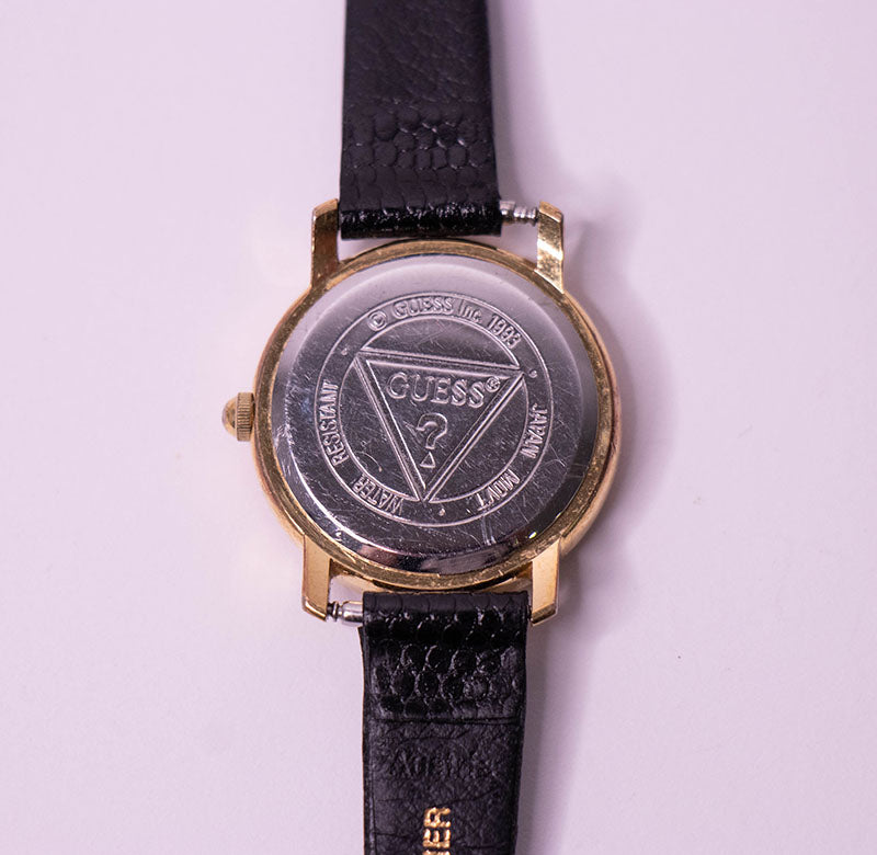 Gold-tone Vintage Guess Watch for Women | Guess Quartz Watch for Her ...
