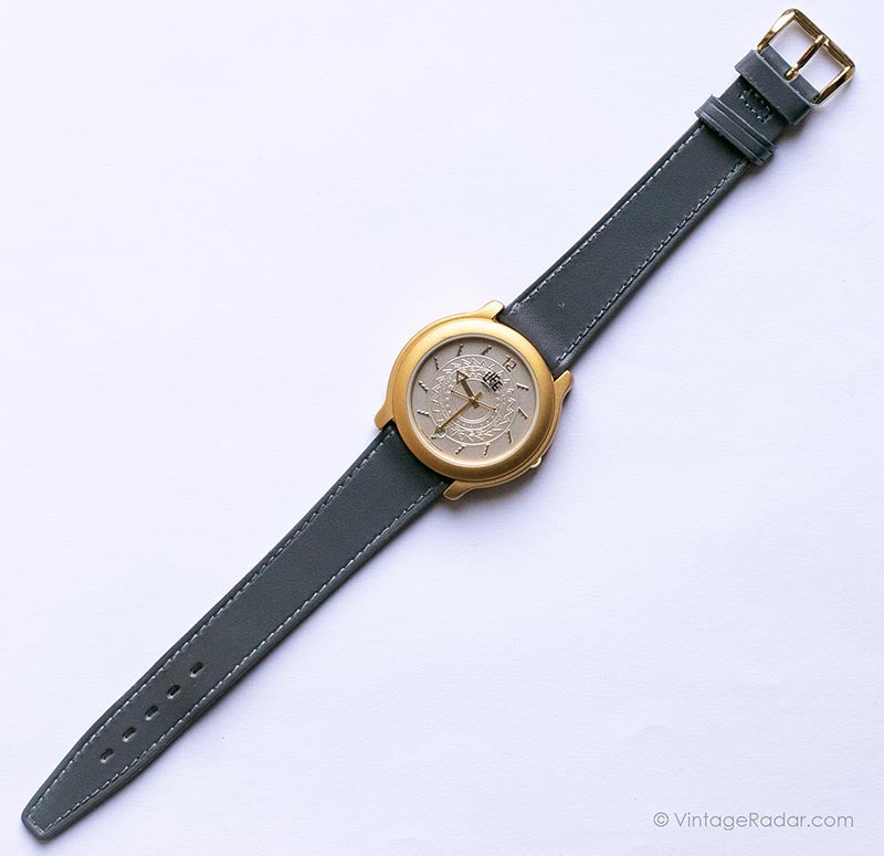Vintage Gold-tone Life by Adec Watch | Japan Quartz Watch by Citizen ...