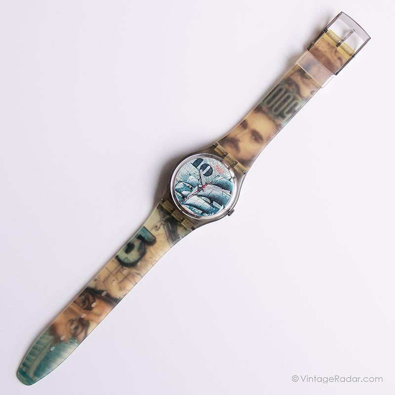 1990 Swatch GM106 MARK Watch | Cool 90s Vintage Swatch Watch – Vintage ...