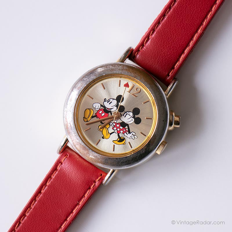 Vintage Minnie and Mickey Musical Watch | Seiko Japan Quartz Watch ...