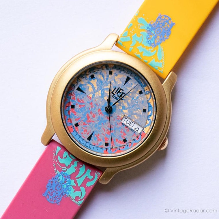 Vintage Bohemian Adec Womens Watch | Colorful Citizen Automatic Watch ...