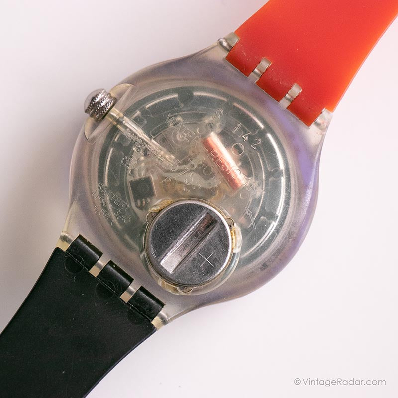 Vintage 1990 Swatch SDK103 HYPPOCAMPUS Watch | Skeleton Swatch Scuba ...