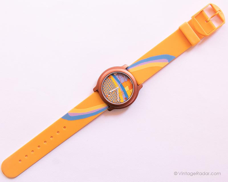 Orange Life by Adec Watch | Vintage Adec by Citizen Quartz Watch ...