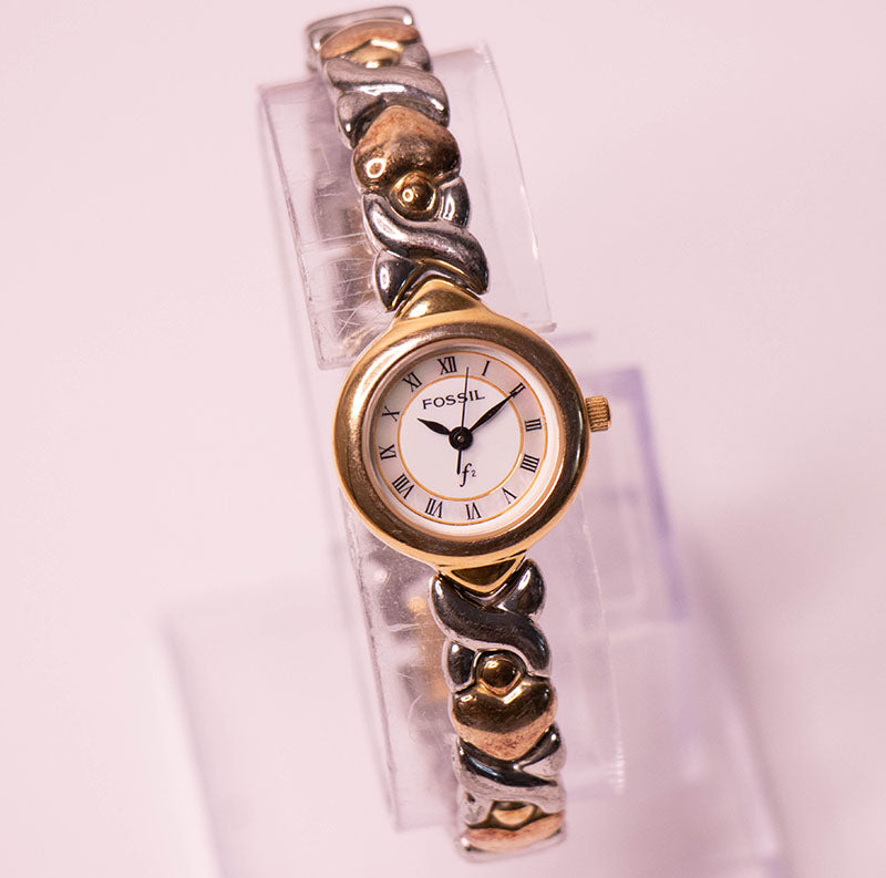 Classic Vintage Fossil F2 Watch for Women with Adjustable Bracelet ...
