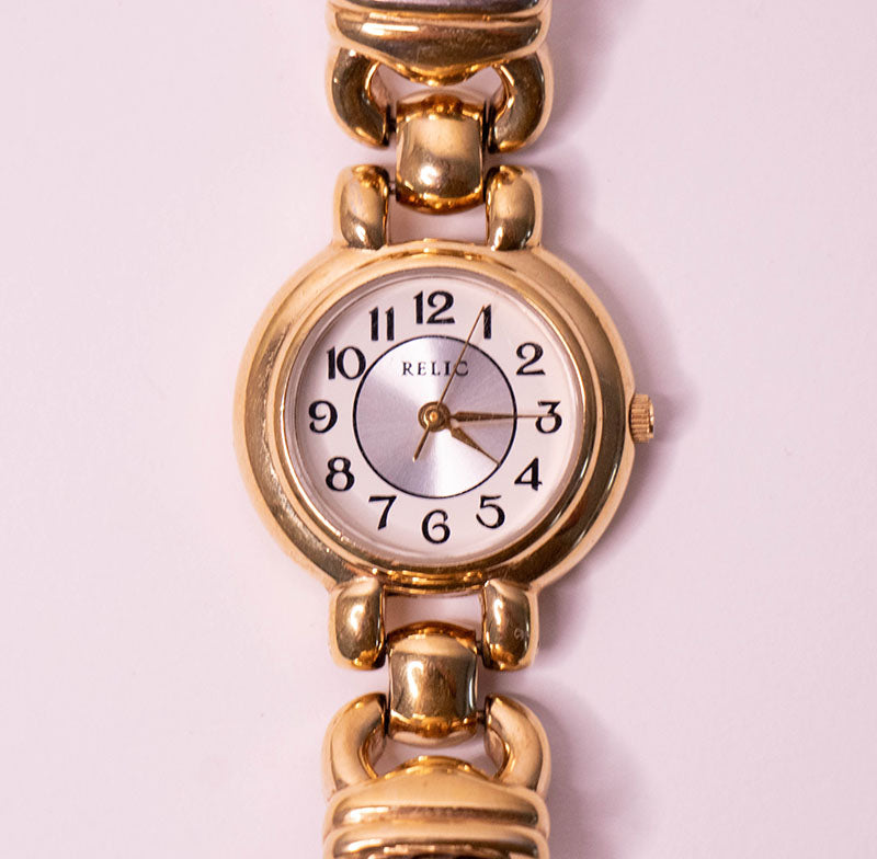 Vintage Gold-tone Relic Dress Watch | Relic Occasion Women's Watch ...