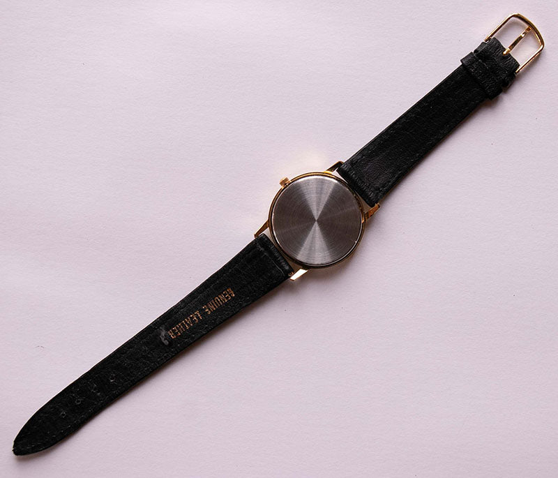 Vintage Lillian Vernon Moon Phase Quartz Watch | Gold-tone Lunar Watch ...