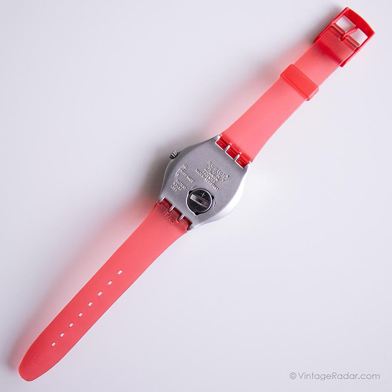 Vintage 1997 Swatch YGS4005 BALISE Watch | Irony Big Swatch Watch – Vintage Radar