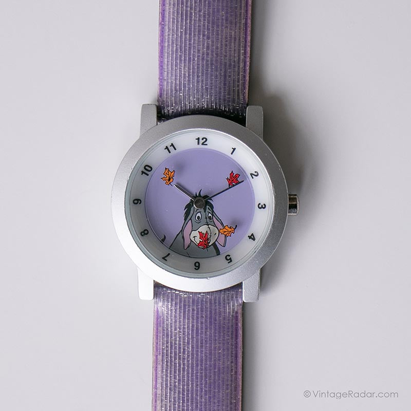 Vintage Pink Eeyore Watch for Girls | Winnie the Pooh Disney Watch ...