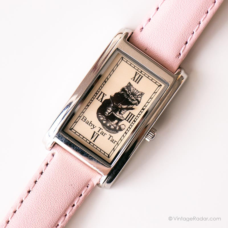 Vintage Baby Tar Tar Watch by Disney | Cat Rectangular Wristwatch ...