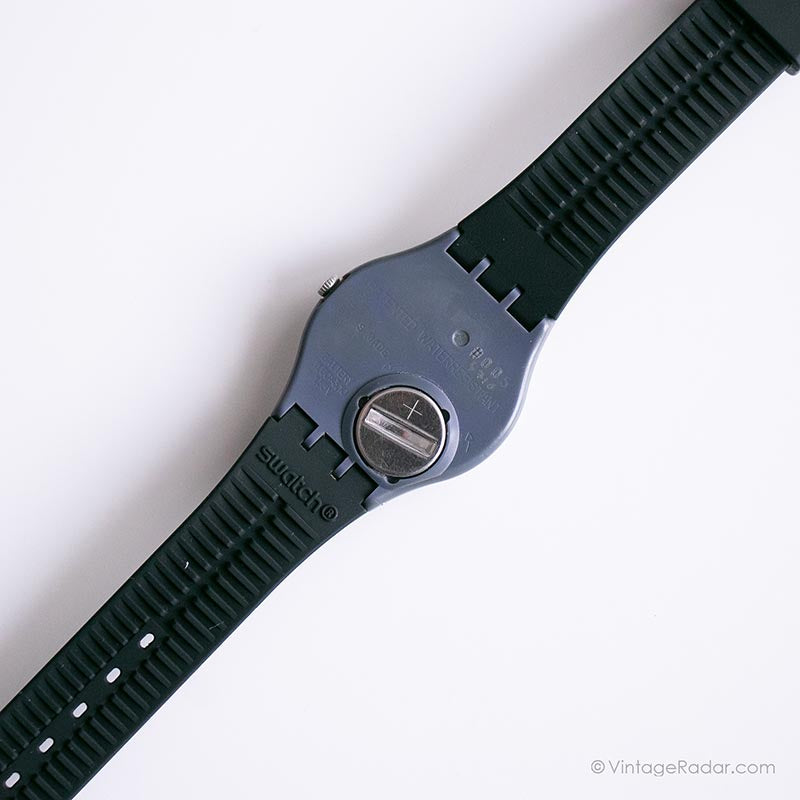 2009 Swatch GM169 FOG CLOUD Watch | Gray Vintage Swatch Gent Watch ...