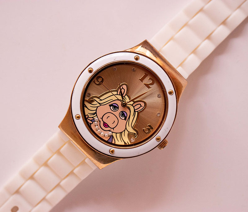 Miss Piggy Disney Watch for Women | Ladies Muppet Elegant Watch ...