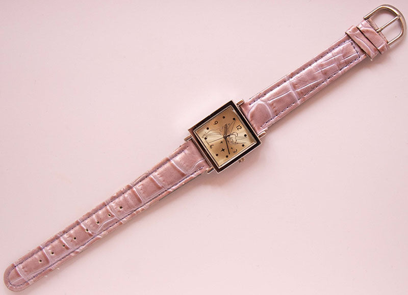 Vintage Tinker Bell Fairy Watch for Women | Pink Disney Princess Watch ...