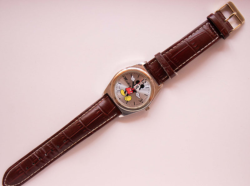 Vintage Mickey Mouse Watch For Men and Women | 90s Quartz Watch ...