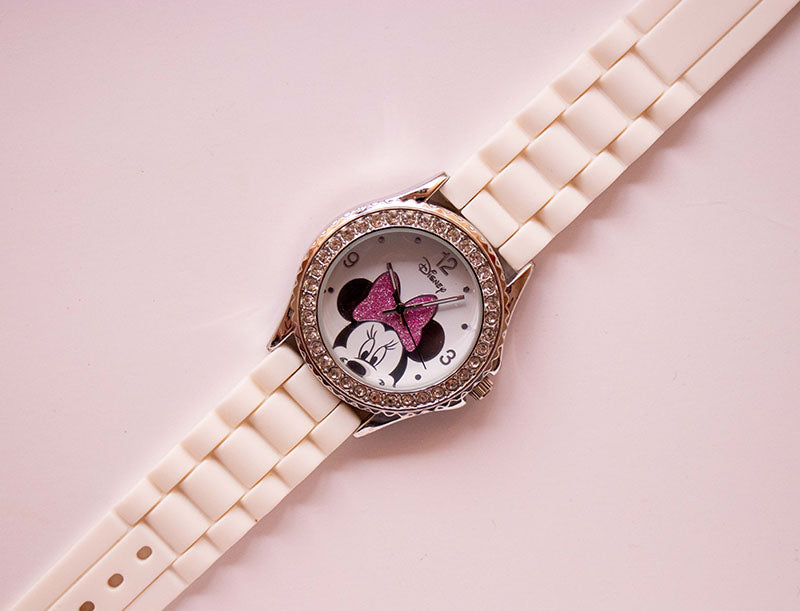 Vintage Minnie Mouse Disney Watch | Silver-tone Women's Watch – Vintage ...
