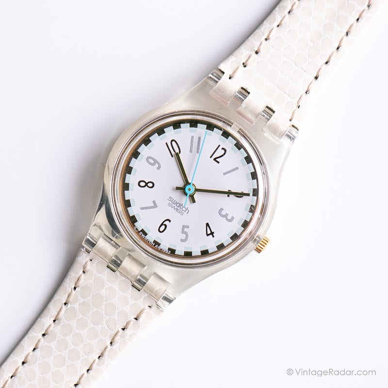 1992 Swatch GK150 COOL FRED Watch | Vintage White Swatch Gent – Vintage ...