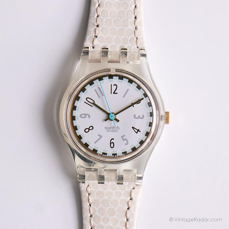 1992 Swatch GK150 COOL FRED Watch | Vintage White Swatch Gent – Vintage ...