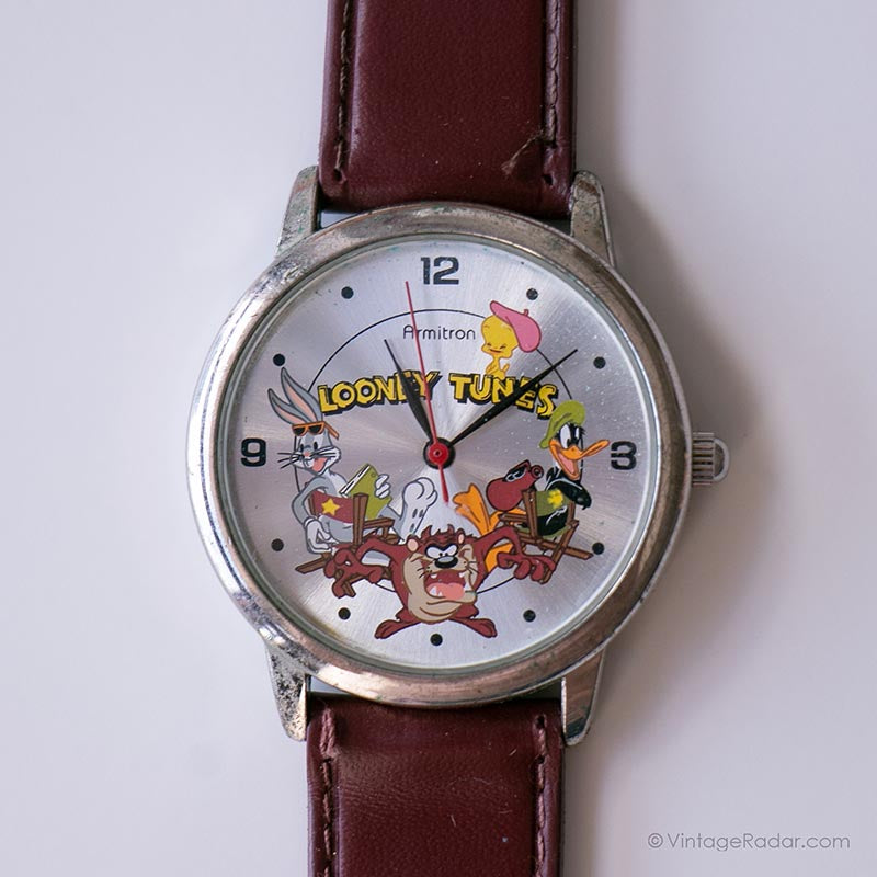 Vintage Looney Tunes Characters Watch | Armitron Japan Quartz Watch ...