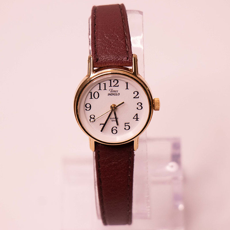 1990s Timex Indiglo WR 30M USA Watch with White Dial – Vintage Radar