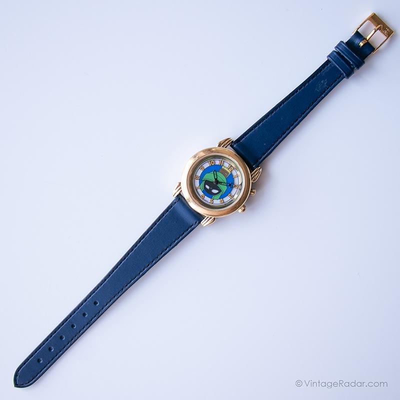 Vintage 1990s Marvin the Martian Gold Watch | Armitron Quartz Watch ...