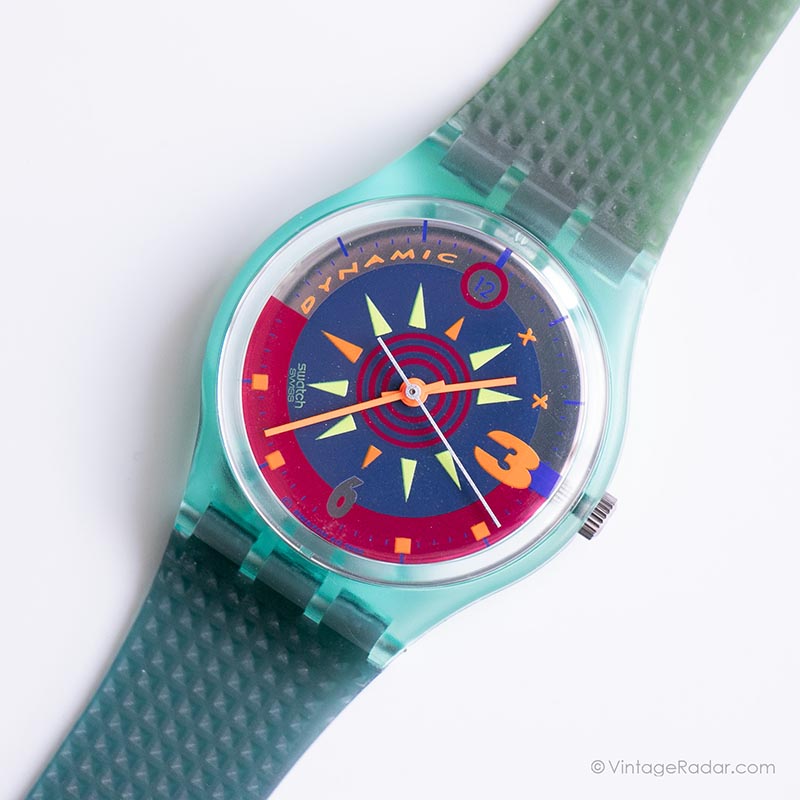 1993 Swatch GL105 SOLEIL Watch | Vintage Mint Condition Swatch Gent ...