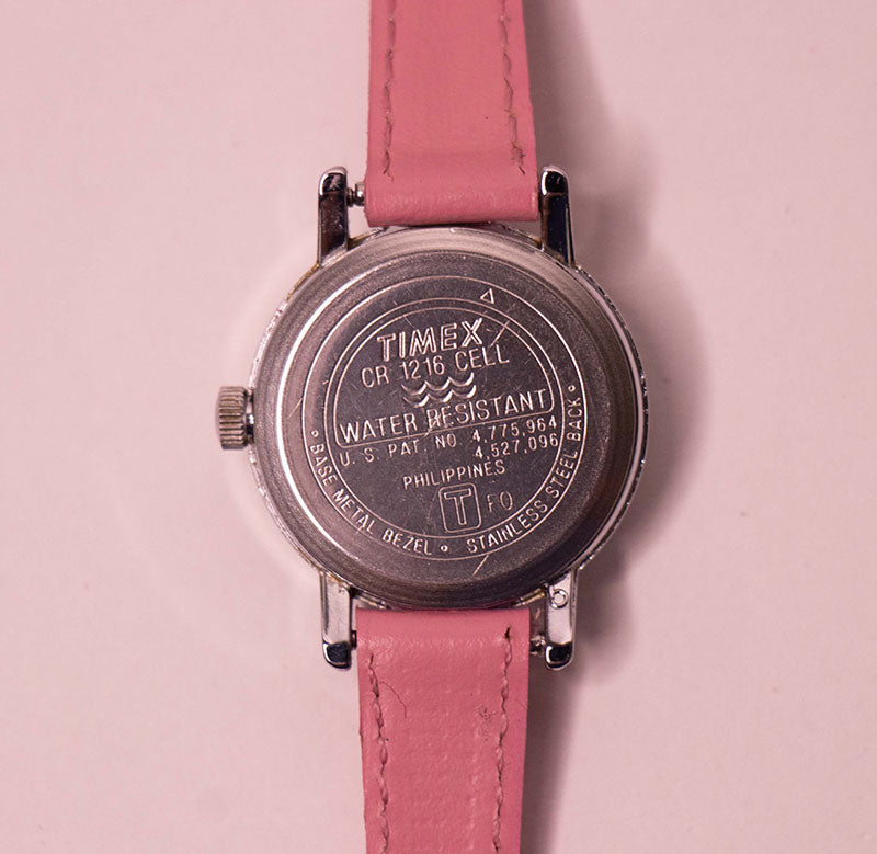Rare Pink Timex Indiglo Watch for Women WR 30m 1990s – Vintage Radar