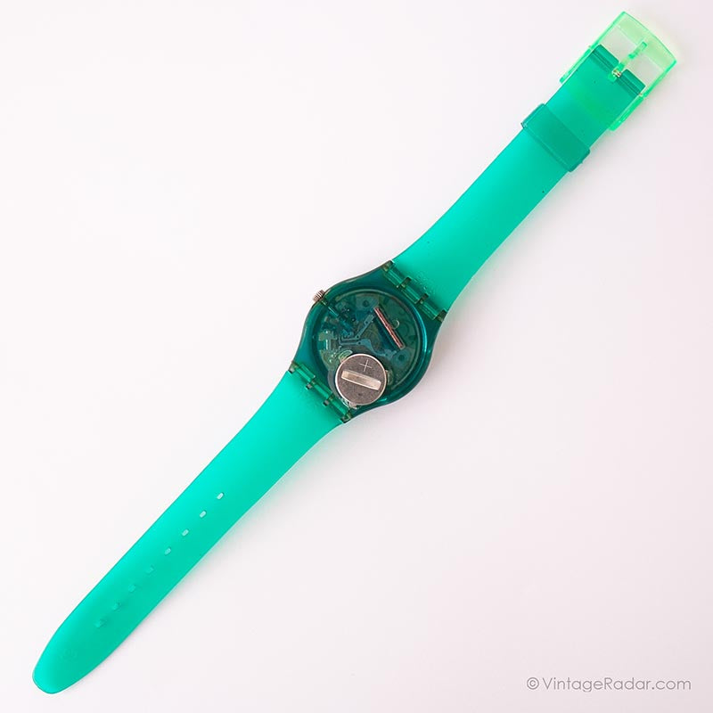 1990 Swatch GN107 STUCCHI Watch | Vintage Skeleton Dial Swatch Gent ...