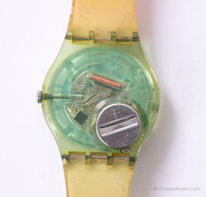 Swatch GS124 COLOR THE SKY Watch | 2003 Vintage Swatch Gent Originals ...