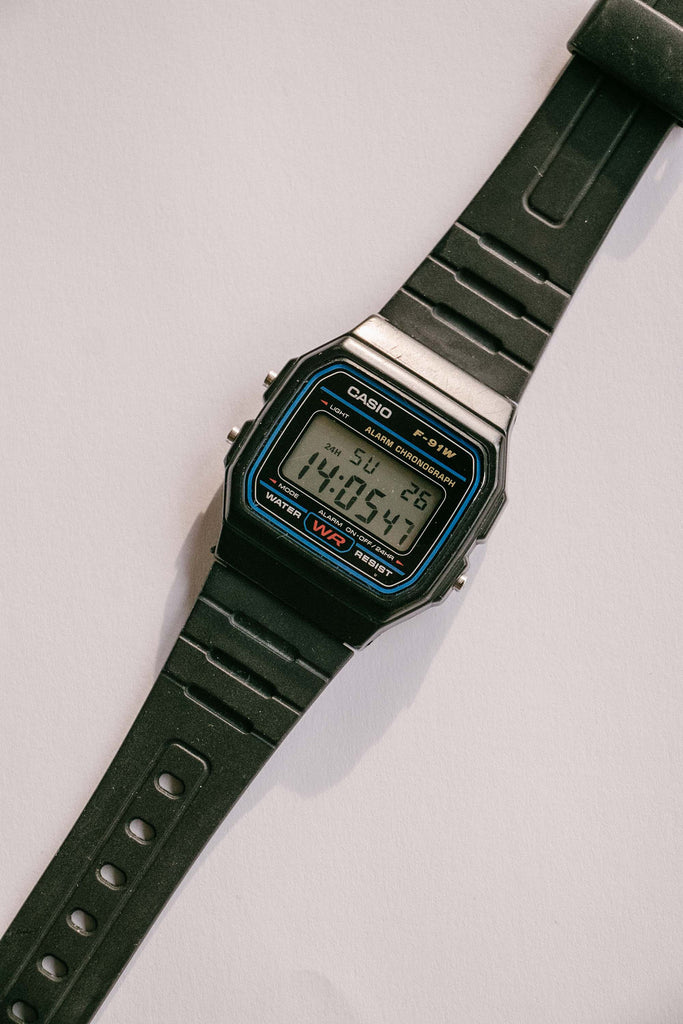 F-91W Vintage Casio Watch | Classic Alarm Chronograph Casio Watch ...