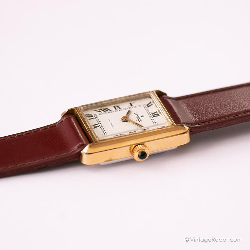 Vintage Invicta Tank Women's Watch | Swiss-made Invicta Incabloc Watch ...