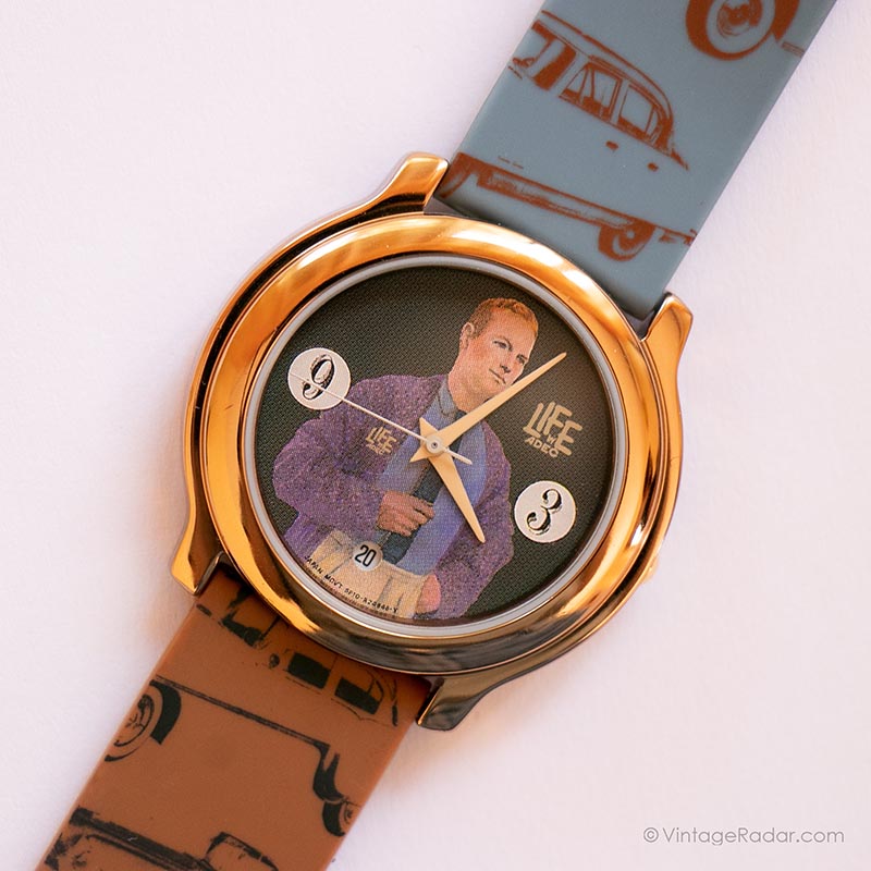 Vintage Gold-tone Life by Adec Watch | Japan Quartz Watch by Citizen ...