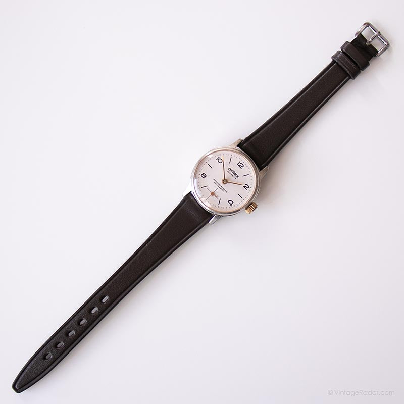 Vintage Ondex Mechanical Watch | Silver-tone Office Watch for Her ...