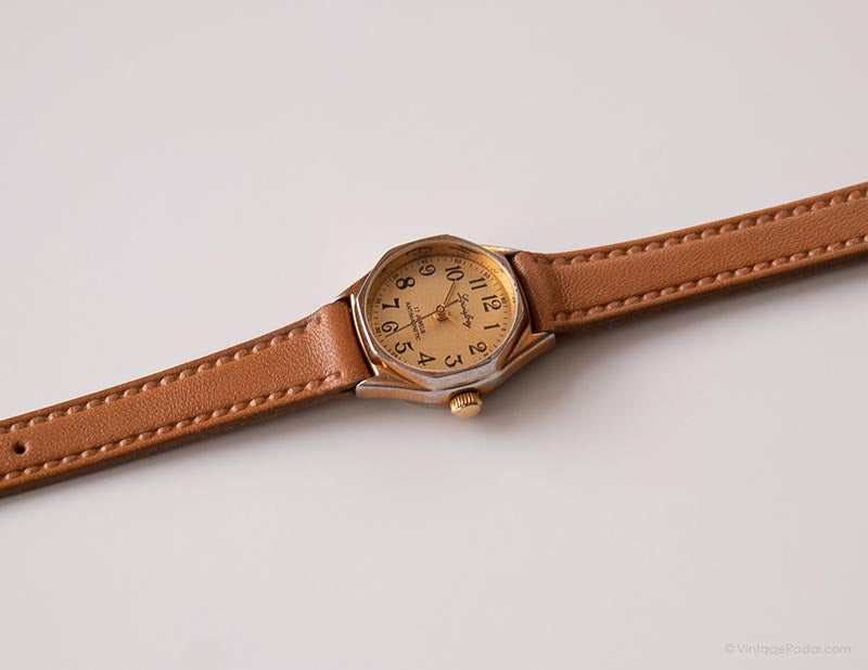 Vintage Louisfrey 17 Jewels Mechanical Watch | Tiny Gold-tone Watch ...