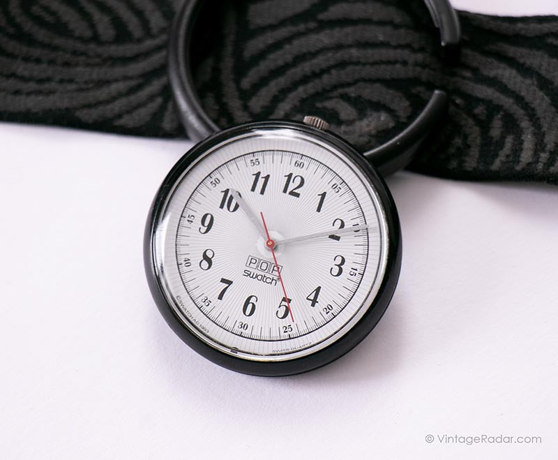 1993 Swatch Pop PPB101 Memento Watch | Pop Swatch Pocket Watch ...