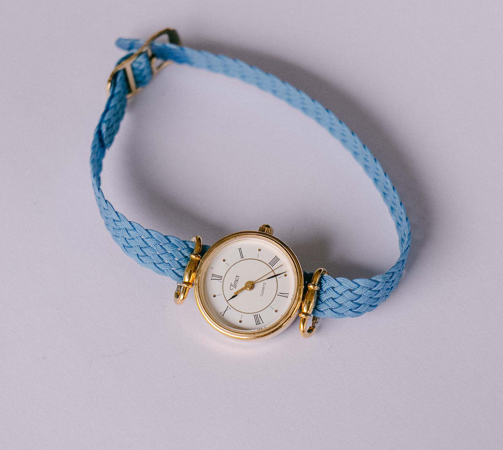 Gold-tone Vintage Timex Watch for Women | Timex Quartz Watches ...