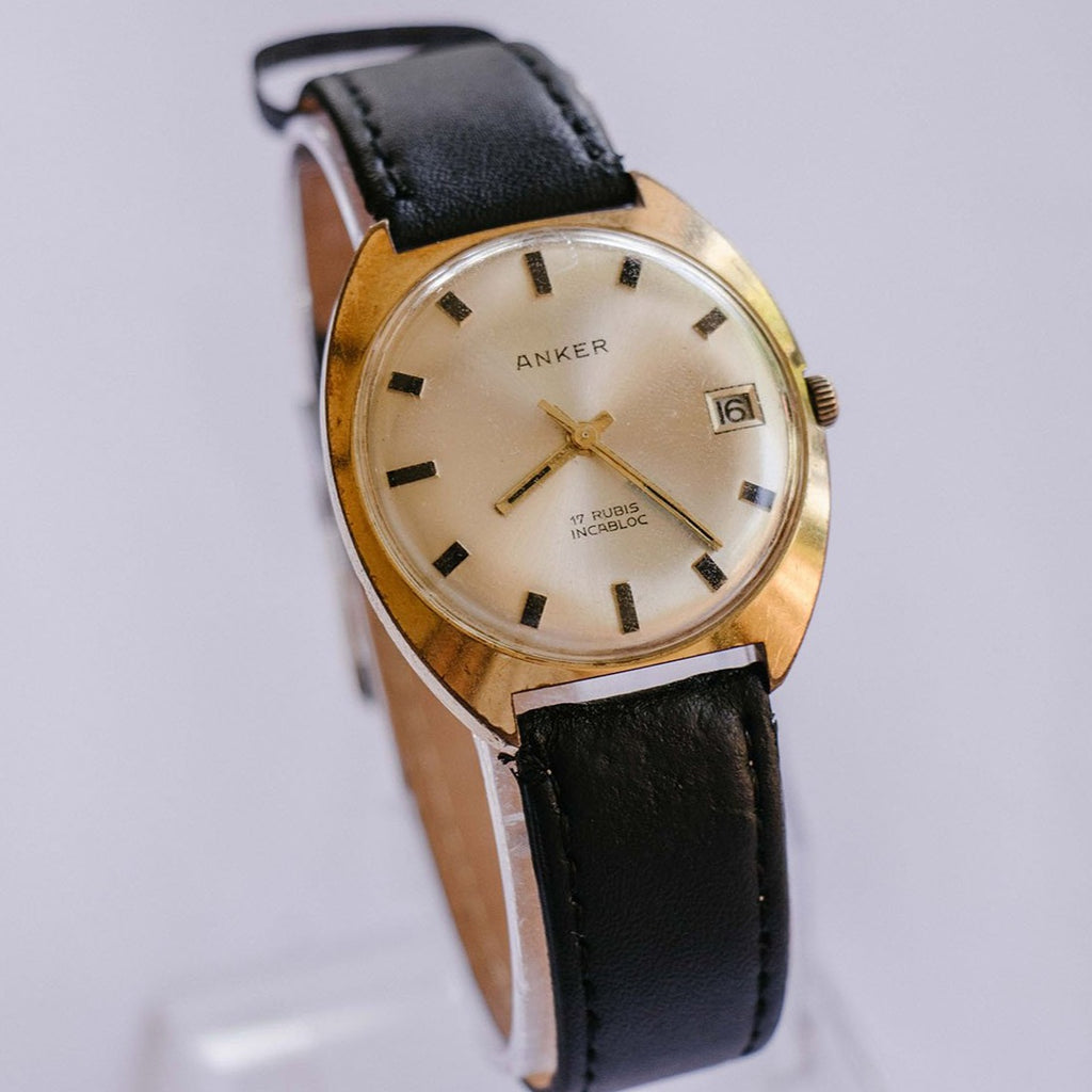 Anker Incabloc 17 Rubis German Mechanical Watch | Rare Vintage Watch ...